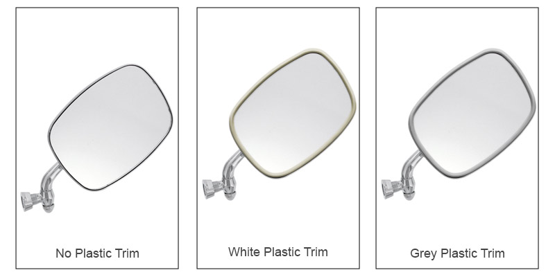 211857514F - VW Side View Mirror - Right - 1968-79 Bus - 1973-74 Thing