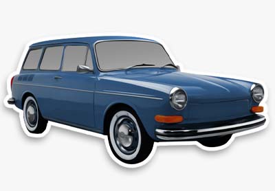 VW Type 3 Parts, VW Squareback, Notchback, Fastback