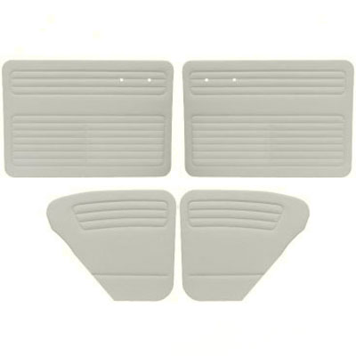 VW Door Panels, Full Set, Vinyl- Select Color, Beetle Sedan 1949-1955 ...