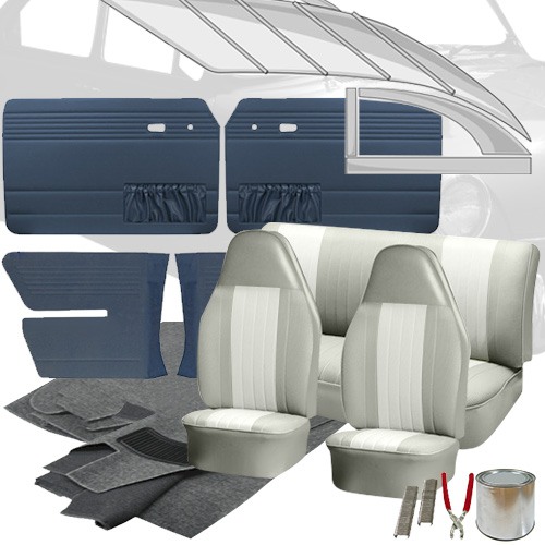 1973 VW Type 3 Fastback 12 Inch Insert Interior Kit - 131-1973Fst-12Insert