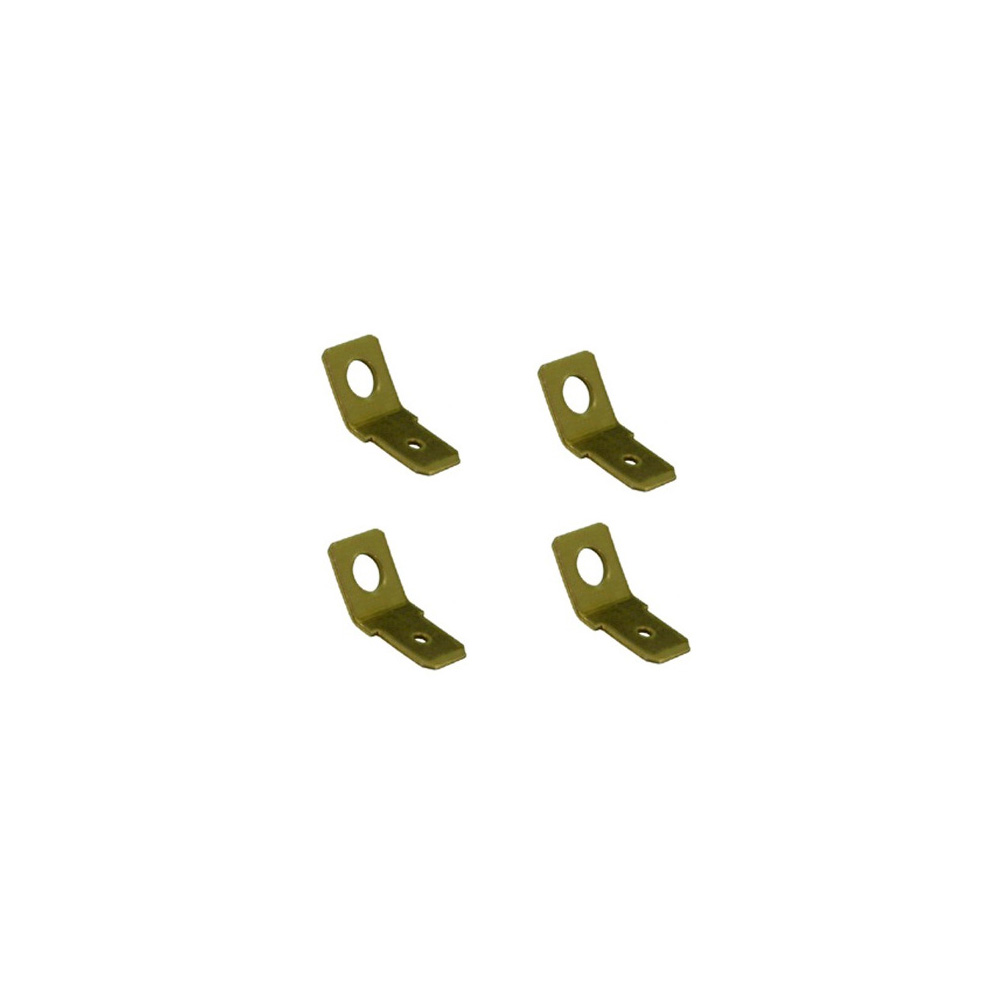 Push On 1/4" Electrical Terminal for 4mm Stud, Pack of 4 - 55816060