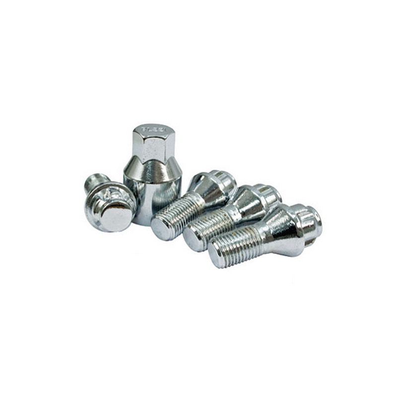 60 Degree Seat Lug Bolt Wheel Locks. 14mm-1.5mm. Set of 4 - 70-2707