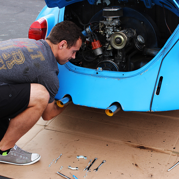 Exhaust & J-Tube Installation: JBugs.com