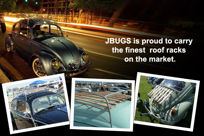 1973 VW Super Beetle Decklid, VW Roof Racks | JBugs