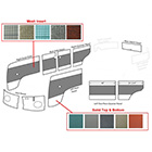1971 VW Bus Interior Upholstery, VW Interior Parts | JBugs