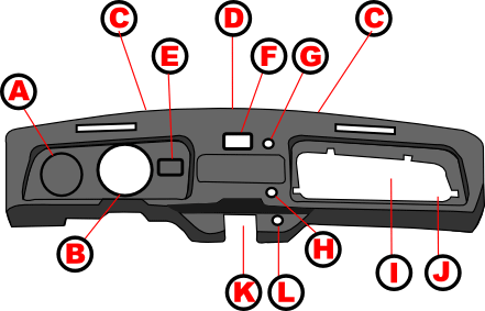VW Parts: VW Super Beetle Dashboards & Dash Accessories 1971-1972