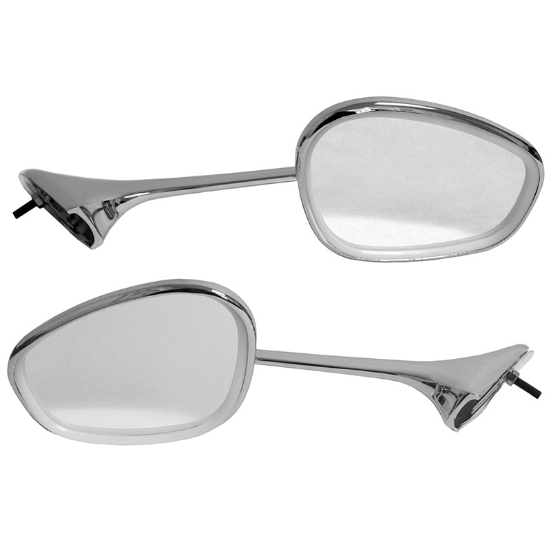 ZVW857200 - 1954-66 VW Beetle Swan Neck Mirrors - Pair