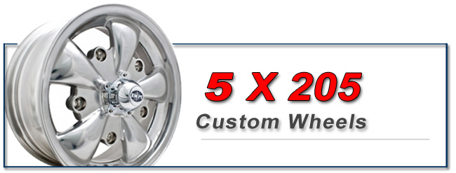 VW Parts | JBugs.com: VW 5 Lug Wheels 5x205